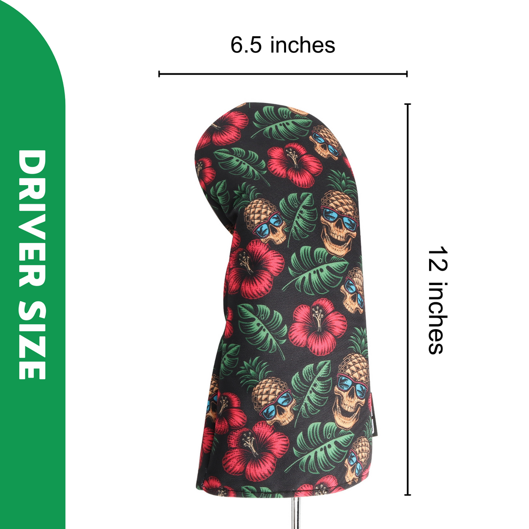 Pineapple Skull Headcover (Driver) – VIXYN
